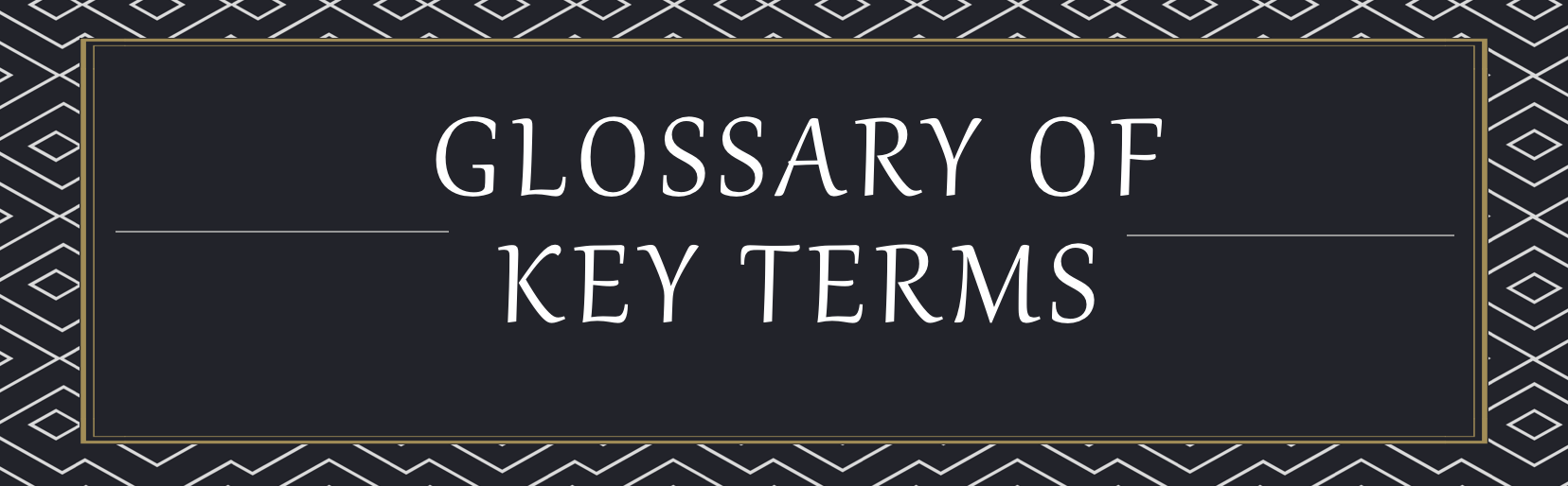 Glossary of Key Terms – LINCDIRE Project